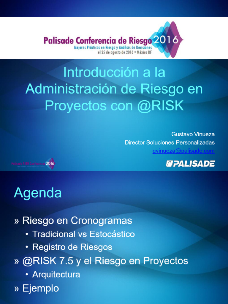 Introducción A La Administración de Riesgo en Proyectos | PDF