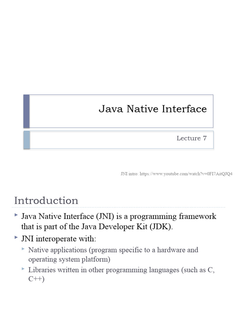 TCP Lec07 | PDF | Java (Programming Language) | Java Virtual Machine