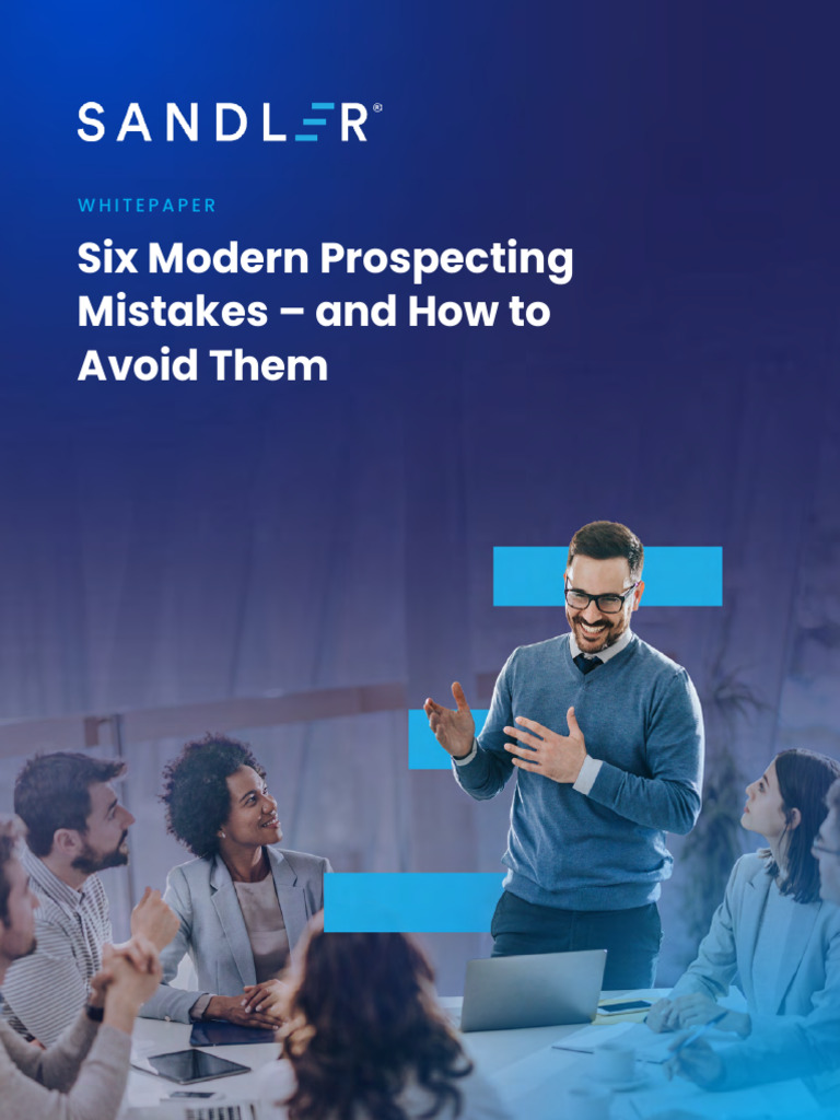 Sandler Training Pdf Linked In Sales