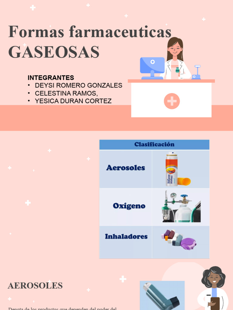 Formas Farmaceuticas GASEOSA - Presentar | PDF