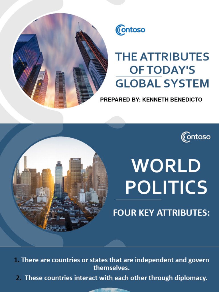 Lesson 3 - The Attributes of Today's Global System | PDF | Napoleon ...
