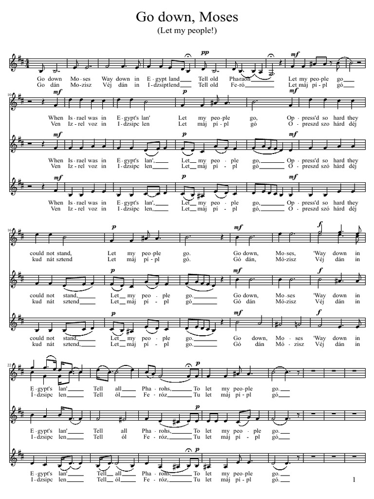 Go Down Moses | PDF