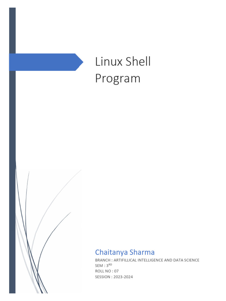 Chaitanya Linux | PDF | Computer Programming | Arithmetic