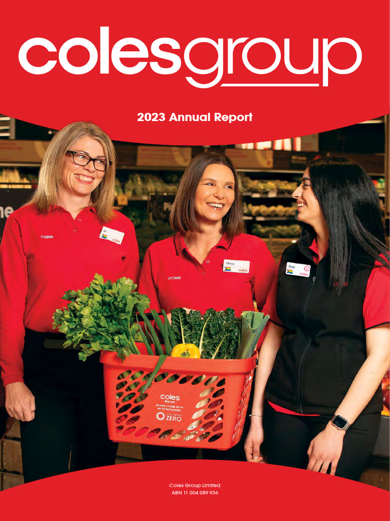 Coles Group 2023 Annual Report | PDF | Dividend | Retail