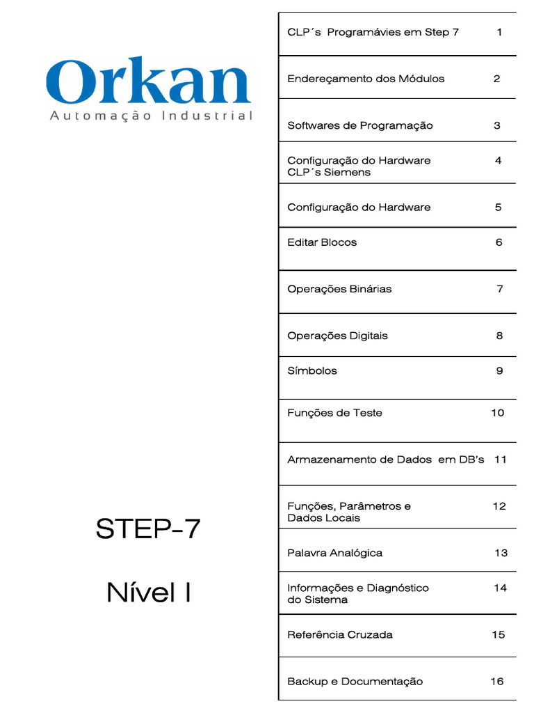 Step7 Manager Basico | PDF | Controlador lógico programável | Armazenamento de dados de computador