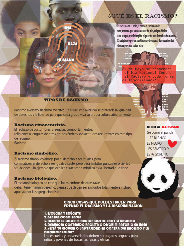 Tipos y Soluciones al Racismo | PDF | Racismo | Discriminación y ...