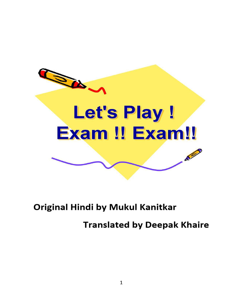 Let's Play! Exam!! Exam!! | PDF | Knowledge | Memory