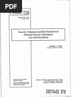 SF312 23 | PDF | Classified Information | Security Clearance