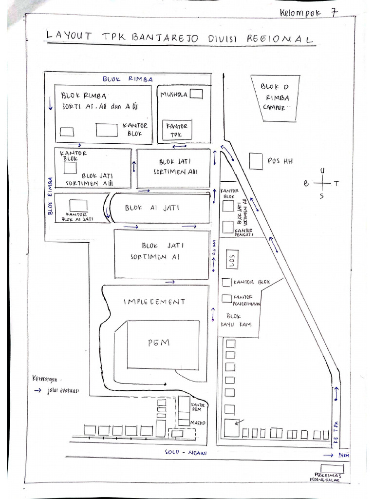 Layout TPK Banjarejo | PDF