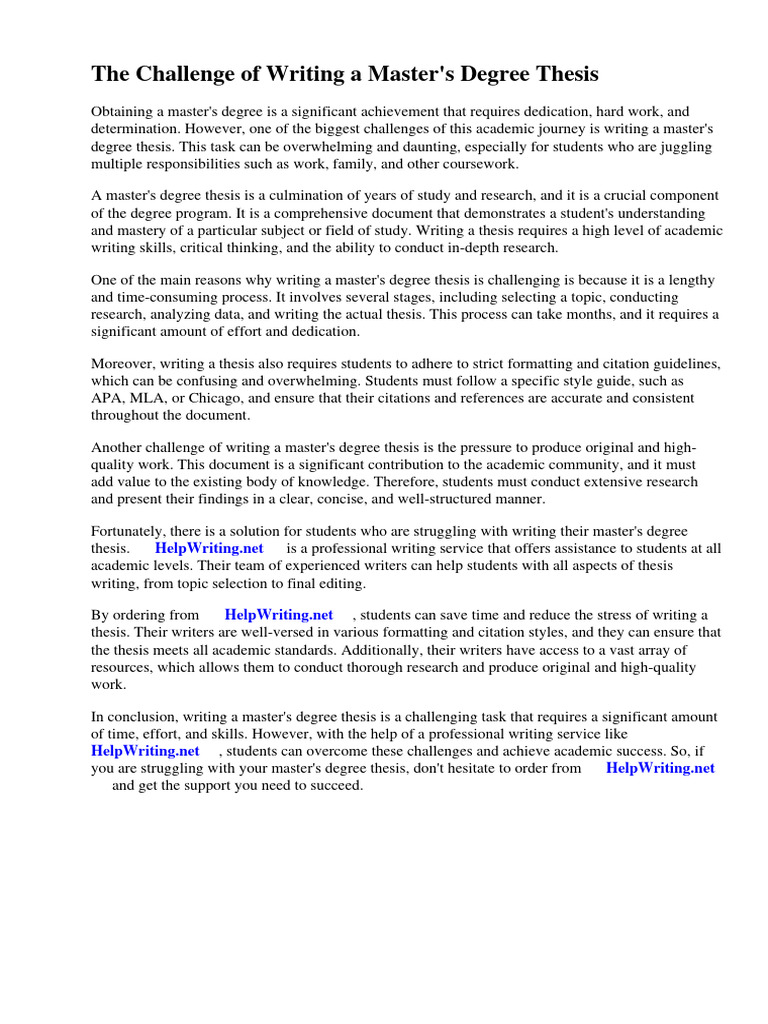 Master Degree Term Papers | PDF | Thesis | Master's Degree Master Degree Term Papers | PDF | Thesis | Master's Degree