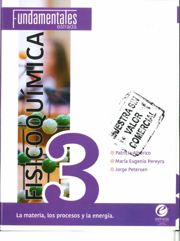 Fisico Quimica 3 Ed Estrada | PDF