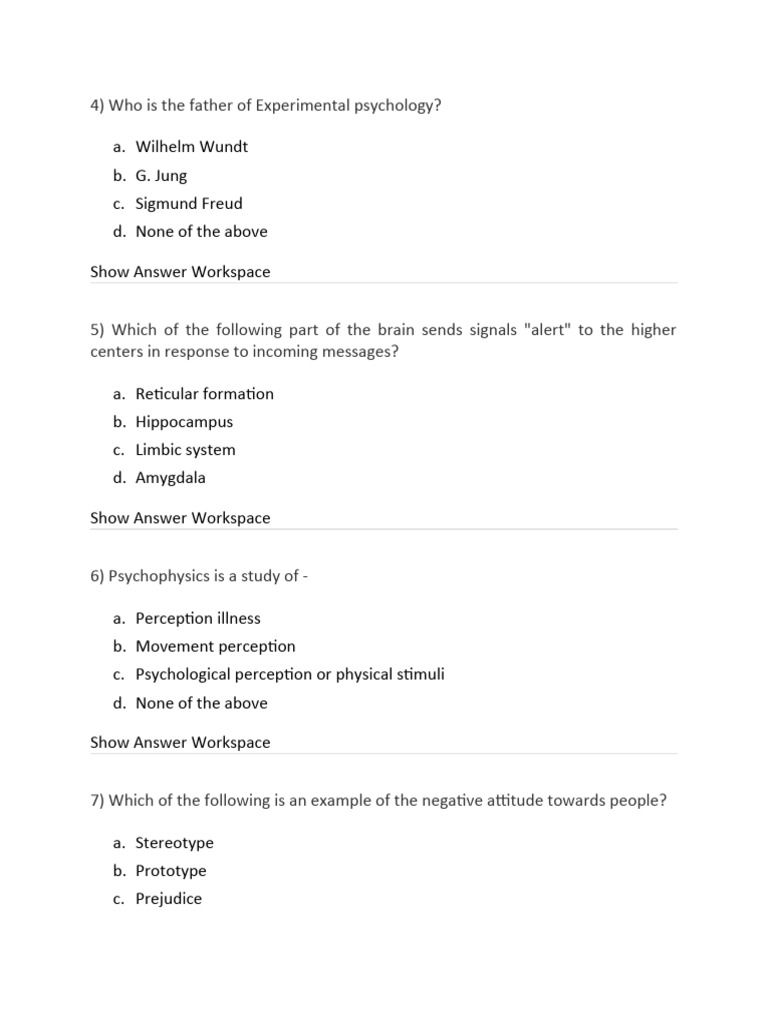 Psychology | PDF | Id | Psychology