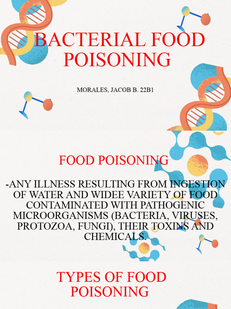 Bacterial Food Poisoning Guide | PDF | Foodborne Illness | Bacteria