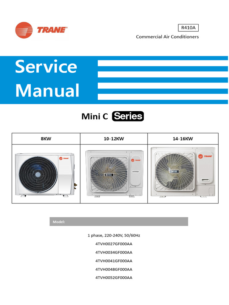 Technical Manual en Outdoor TVR Mini DC 220v 4tvh SN 07092021 | PDF ...