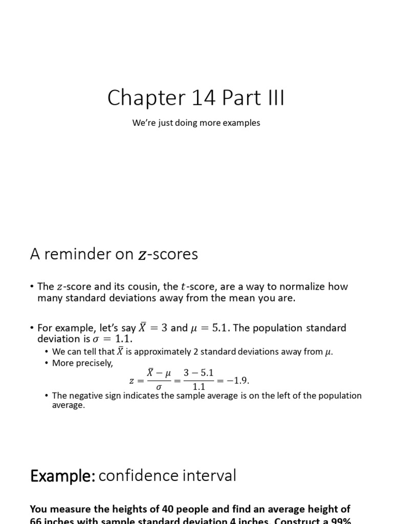 Ch14 Part III Extras | PDF | P Value | Null Hypothesis