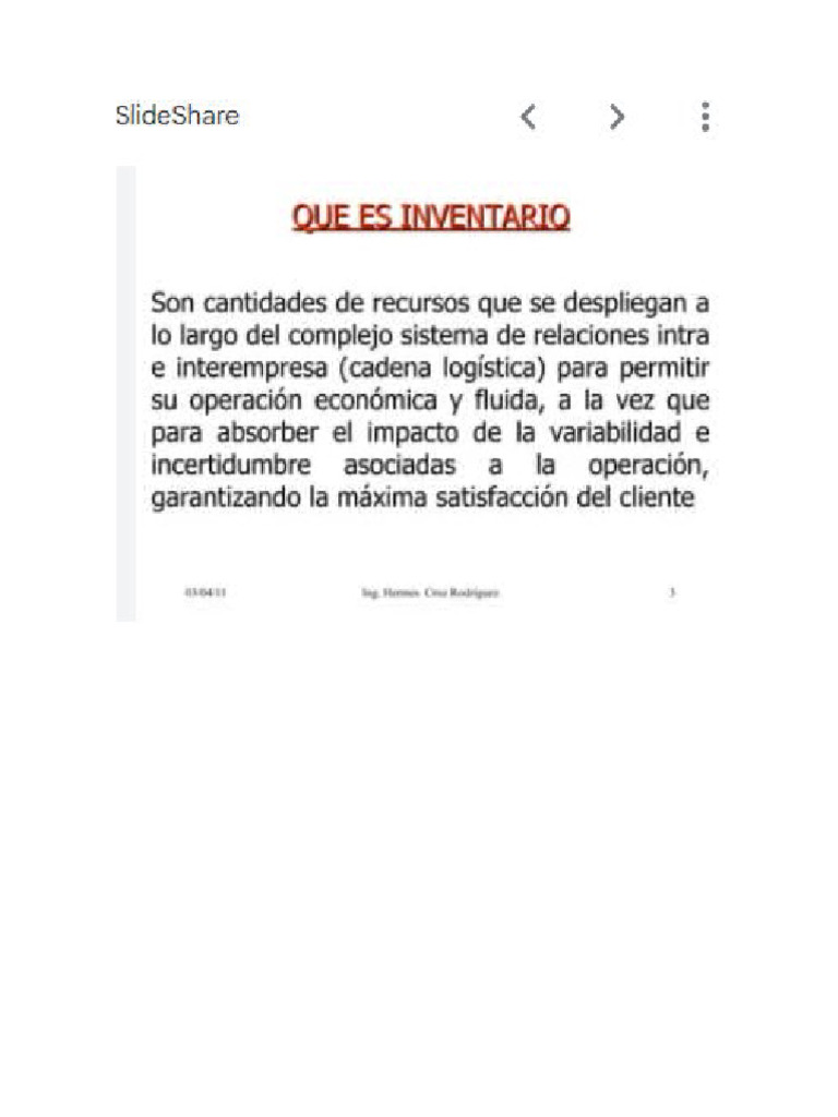 Que Es Inventario | PDF