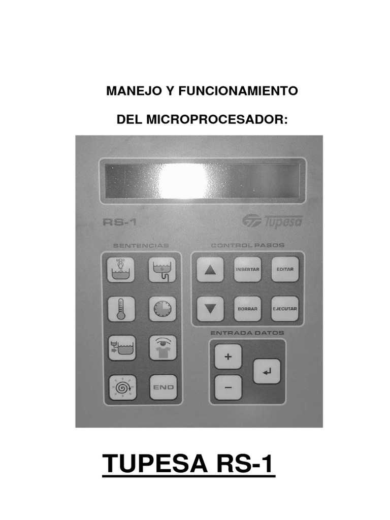 PROGRS-1 - Programador para Tupesa 300 | PDF | Programa de computadora ...