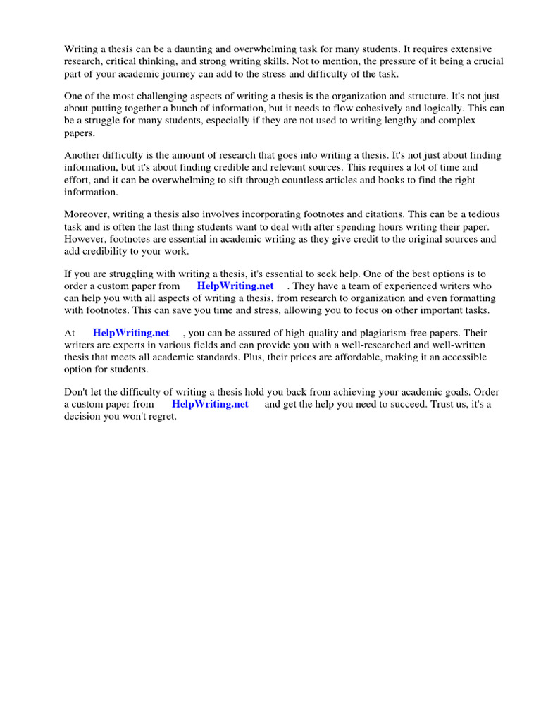 Example Of Term Paper With Footnotes Pdf Citation Note Typography