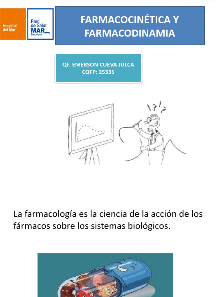 Expo. Farmacocinética y Farmacodinamia | PDF