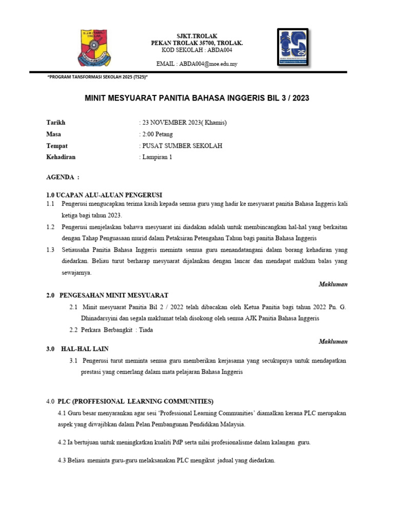 Minit Bi 3 PDF | PDF