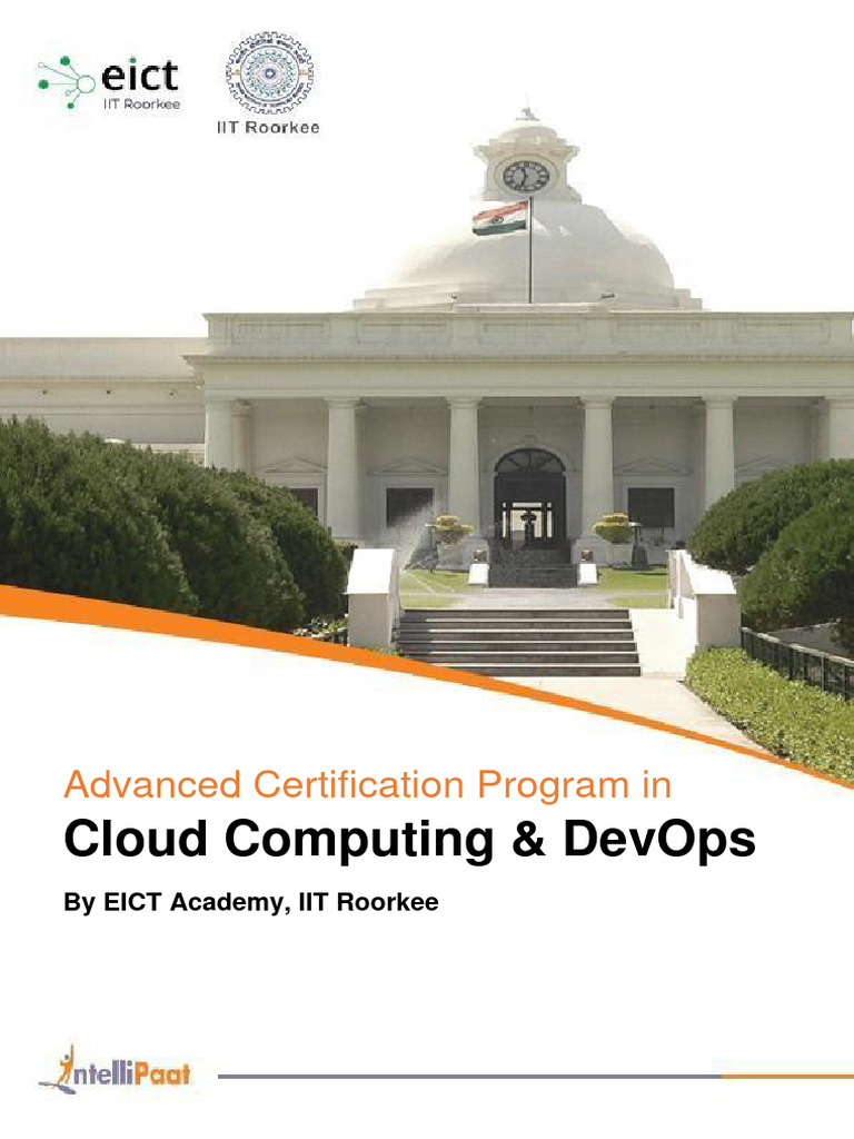 IITRoorkee Brochure 17aug | PDF | Educational Technology | Cloud Computing