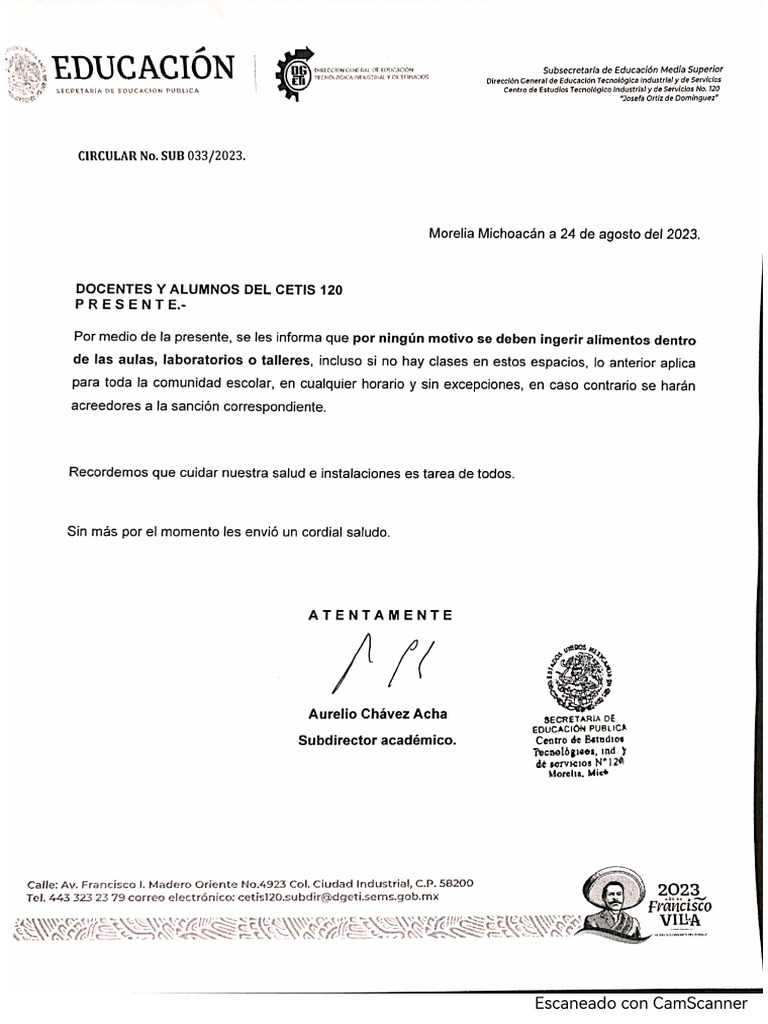 Circular Sub033 2023 | PDF