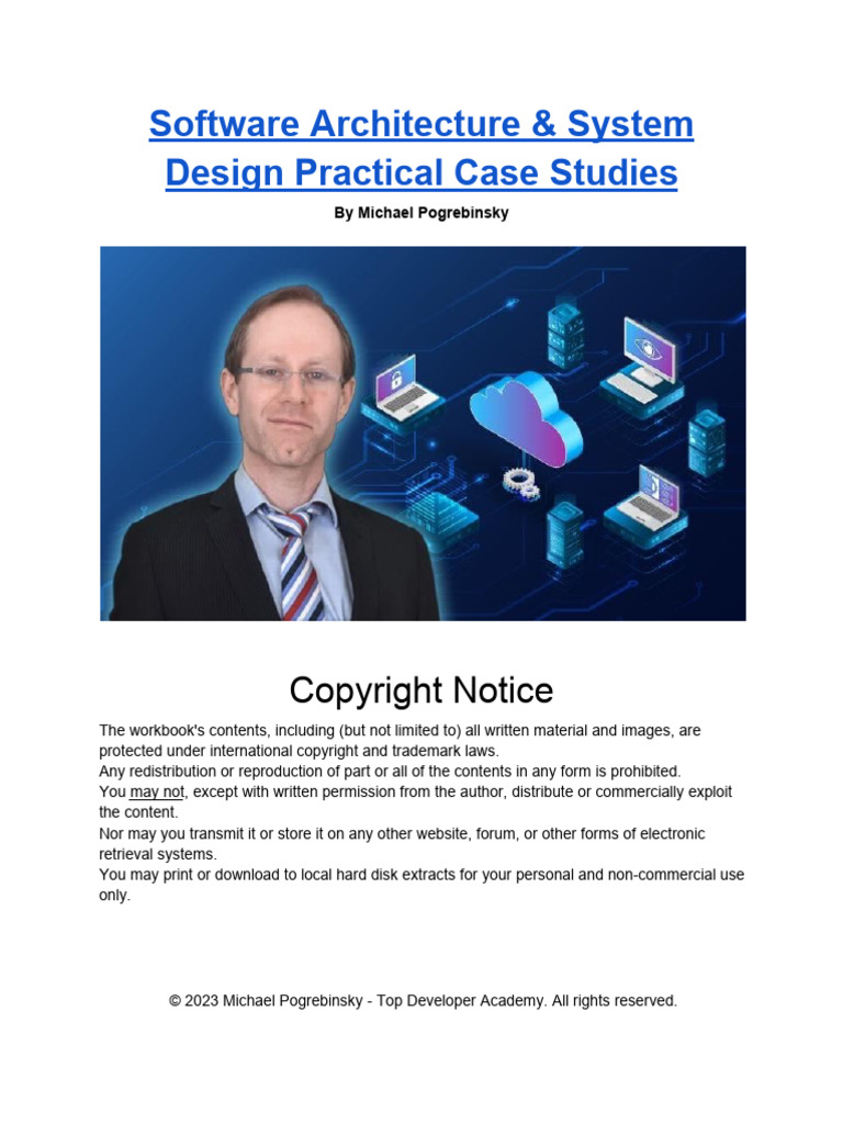 Software Architecture & System Design Practical Case Studies - Course ...