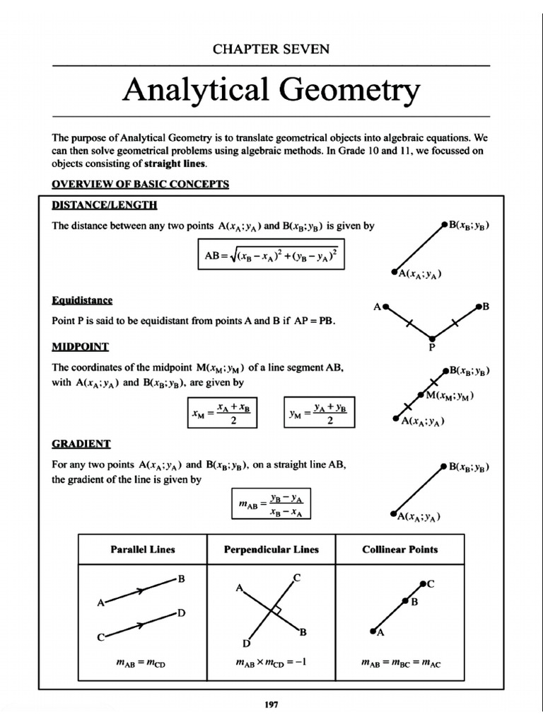 Analytical Geometry 2 | PDF