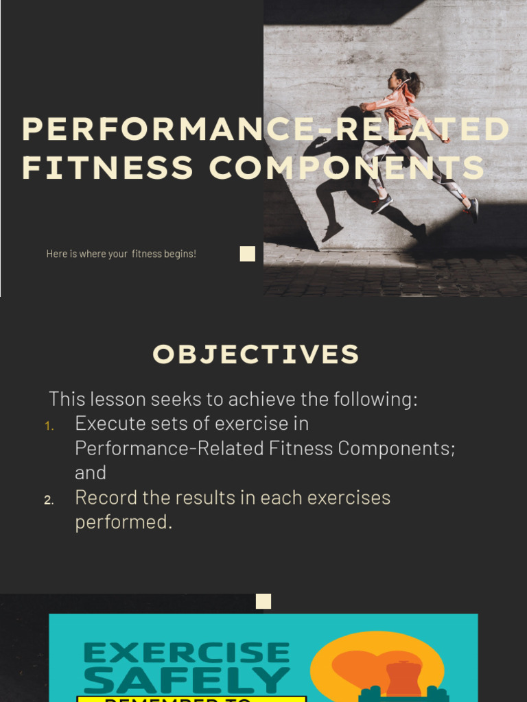 MidTerm Performance Related Fitness Components Exercises | PDF ...