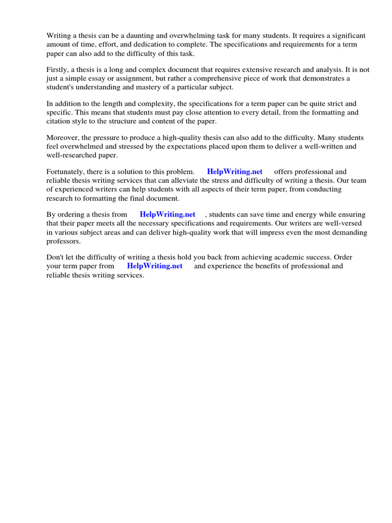 Term Paper Specifications | PDF | Pointer (Computer Programming) | Essays