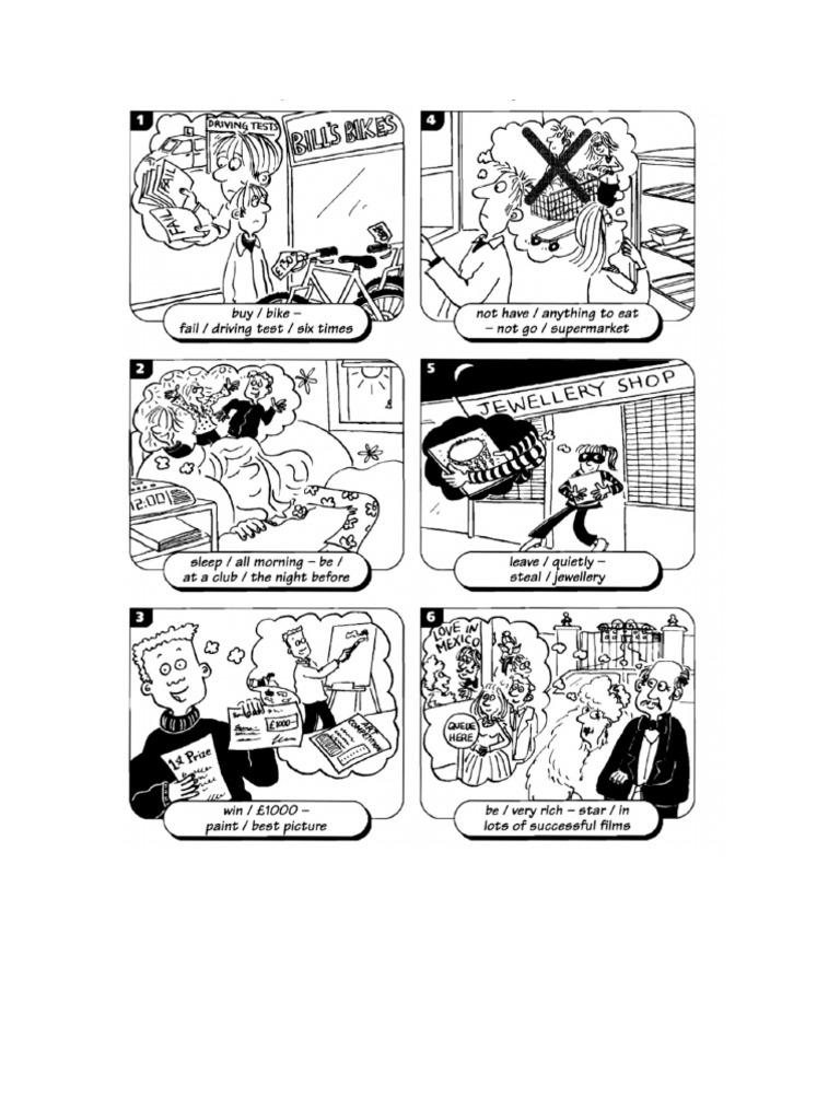 Story Past Simple, Perfect and Continuous | PDF