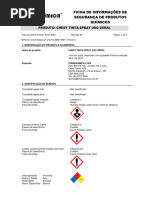 FISPQ-Scott Spray 400ml | PDF | Primeiros socorros | Queimadura