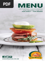 Tatte Fall/Winter Menu 2024-2025 | PDF | Salad | Pickling