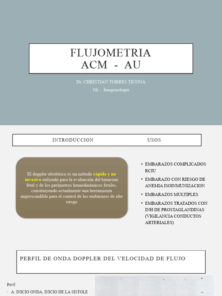 Flujometria | Descargar gratis PDF | El embarazo | Presión sanguínea