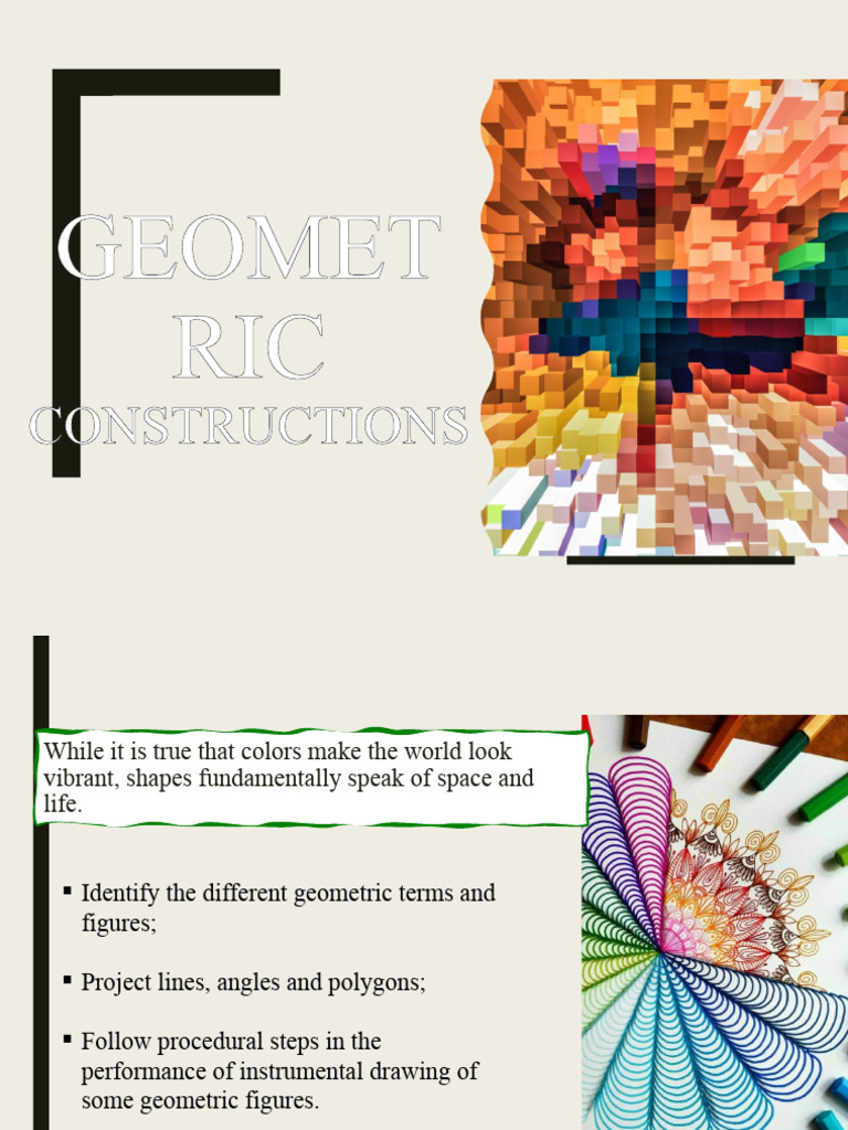 Geometric Figures and Solids in INstrumental Drawing | PDF | Shape | Euclid