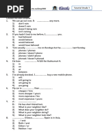 ข้อสอบภาษาอังกฤษ ASMOPSS 2023 ป.4 - 6 | PDF | Sleep
