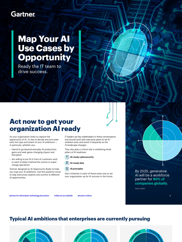 Map Your Ai Use Cases by Opportunity Ready The It Team To Drive Success | PDF | Artificial ...