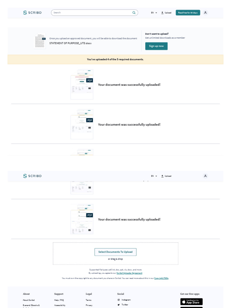 Statement of Purpose - Utd | PDF | Scribd | Information Technology