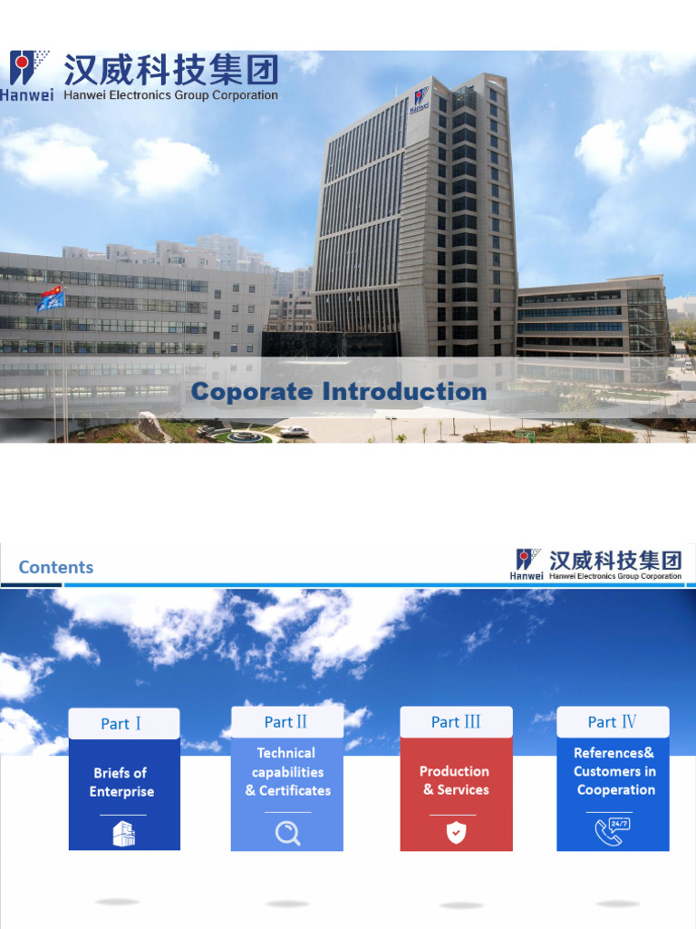 Hanwei Electronics Company Introduction. | PDF | Internet Of Things ...