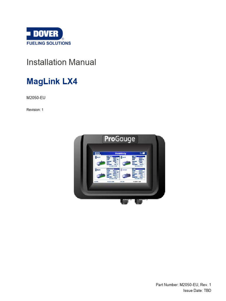 Start Italiana Maglink LX4 Console Installation Manual | PDF ...