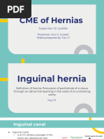 Inguinal Hernia Examination Guide | PDF
