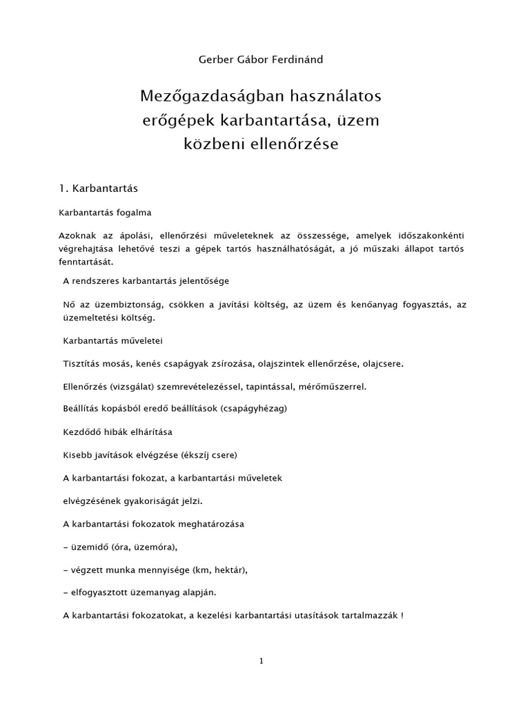 Géptan Gyak 1. Tétel | PDF