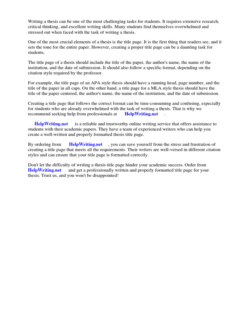 Term Paper Sample Title Page | PDF | Apa Style | Essays