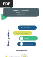 Blood Transfusion Request Form | PDF | Blood Transfusion | Tissue (Biology)