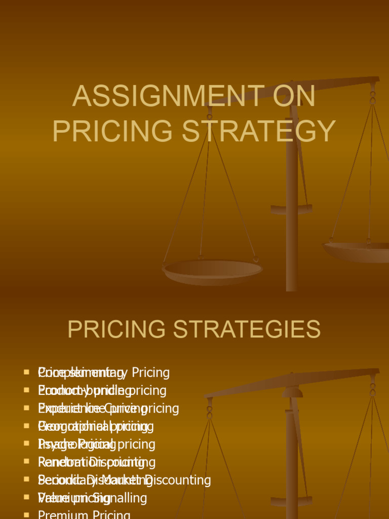 Pricing Strategies - Exercise | PDF | Pricing | Prices