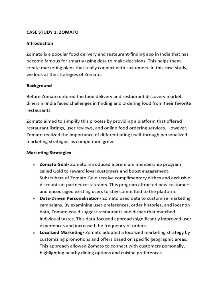 Case Study Marketing | PDF | Brand | Marketing