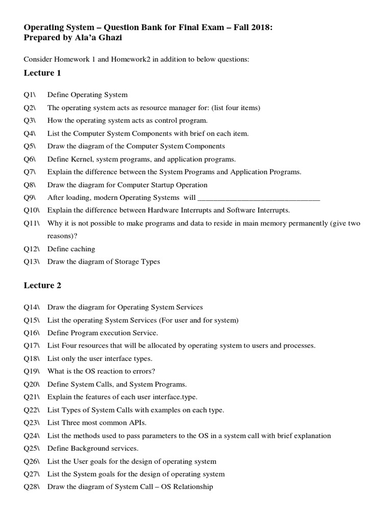 Operating Systems | Download Free PDF | Scheduling (Computing) | Process (Computing)