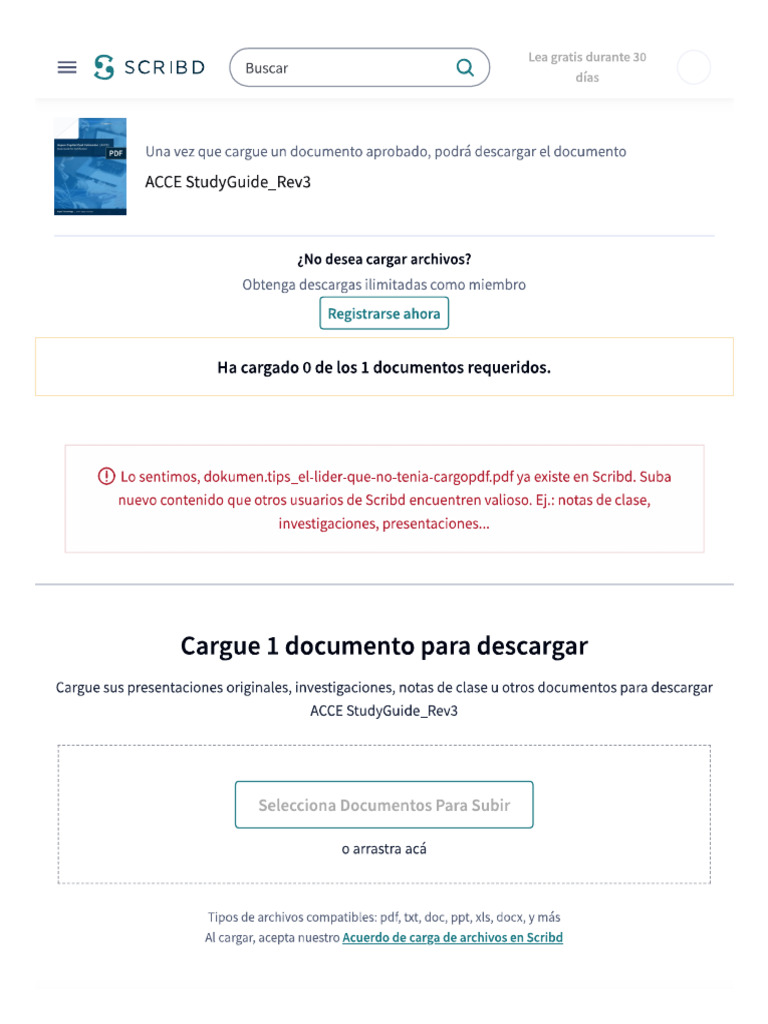 Suba Un Documento - Scribd | PDF
