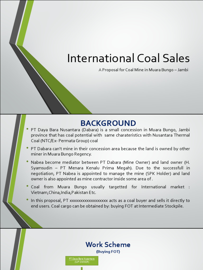 Contoh Cash Flow Batubara | PDF | Fossil Fuels | Mining