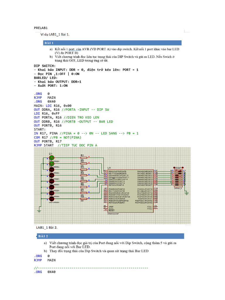 PRELAB1 | PDF